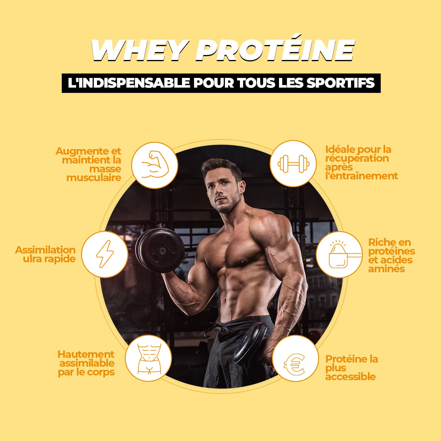 Whey protéine – AM Nutrition